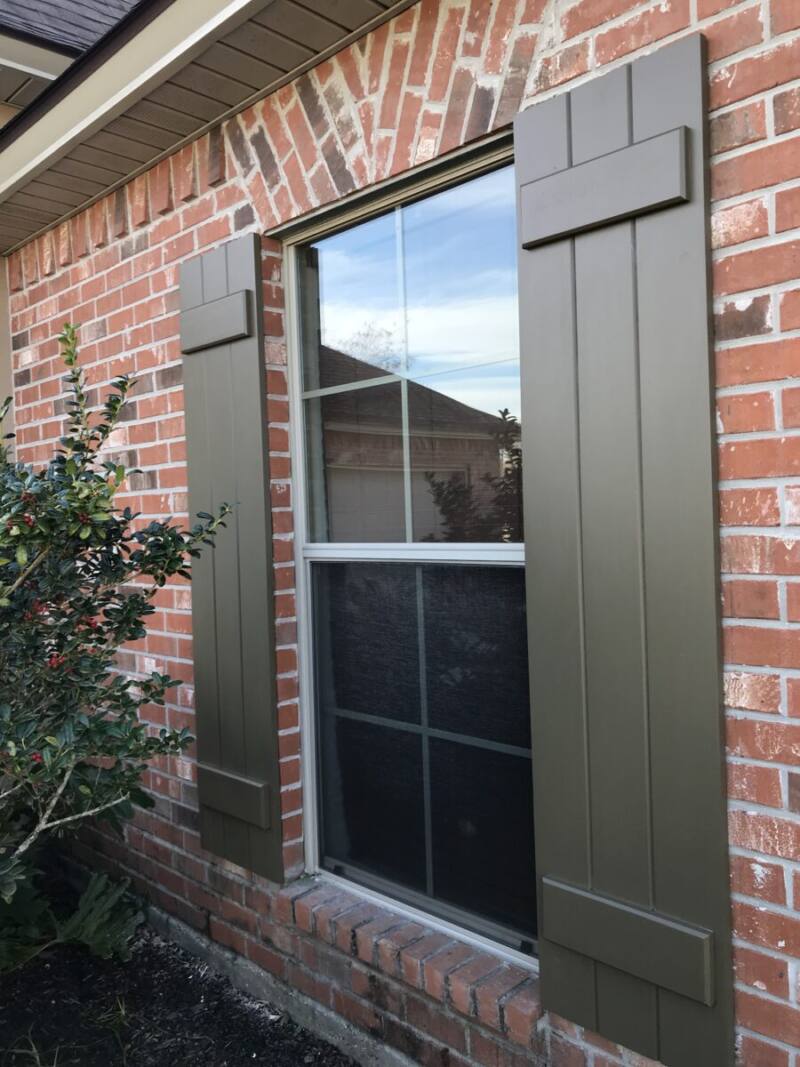 Exterior Shutters in Baton Rouge & Monroe, LA by Louisiana Shutters ...